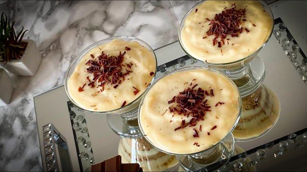 Pan Spain Dessert - Spanish dessert cup - No bake dessert - YouTube