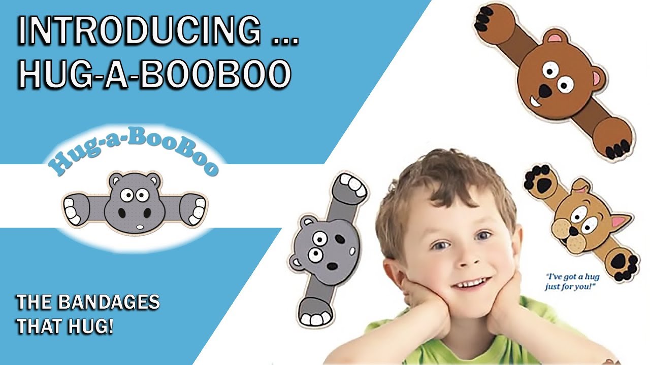 Hug-a-BooBoo Children's Bandages - YouTube