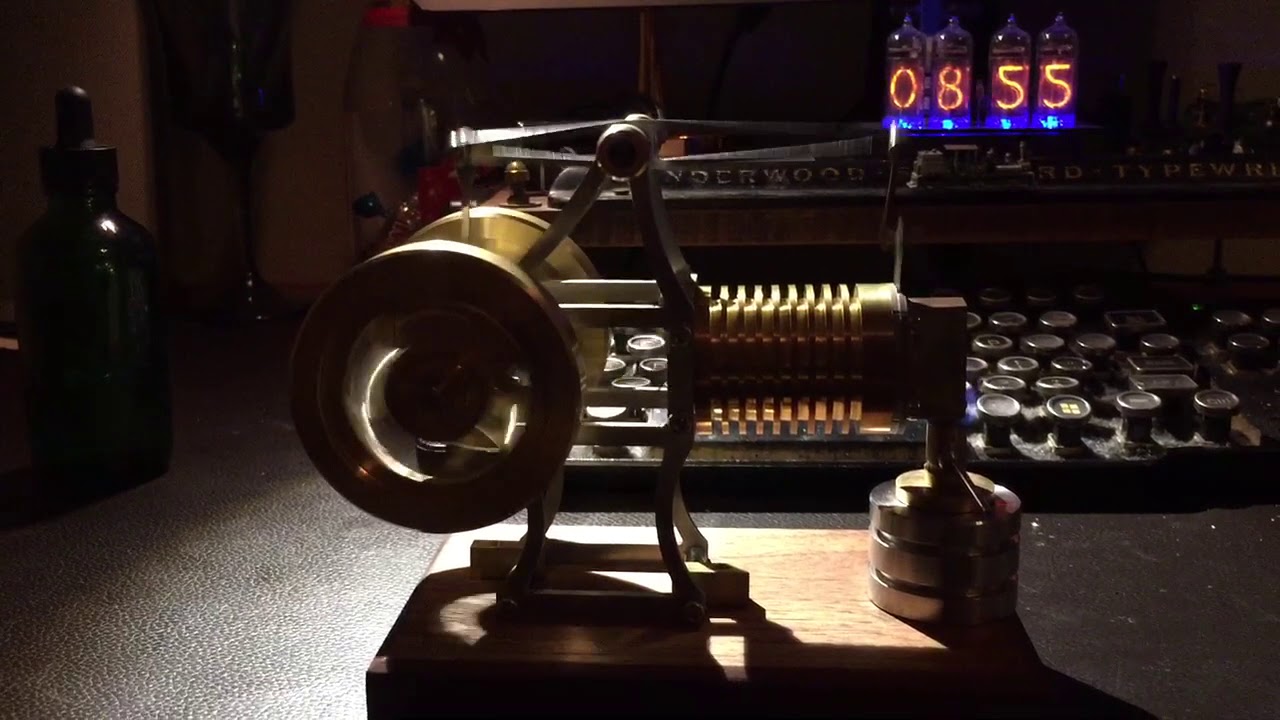 Vacuum "Flame Licker" Engine - Tuning, Timing, Shroud - YouTube