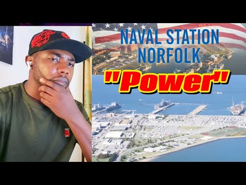 African Guy Reacts To Norfolk Naval Station The Largest Naval Base in ...