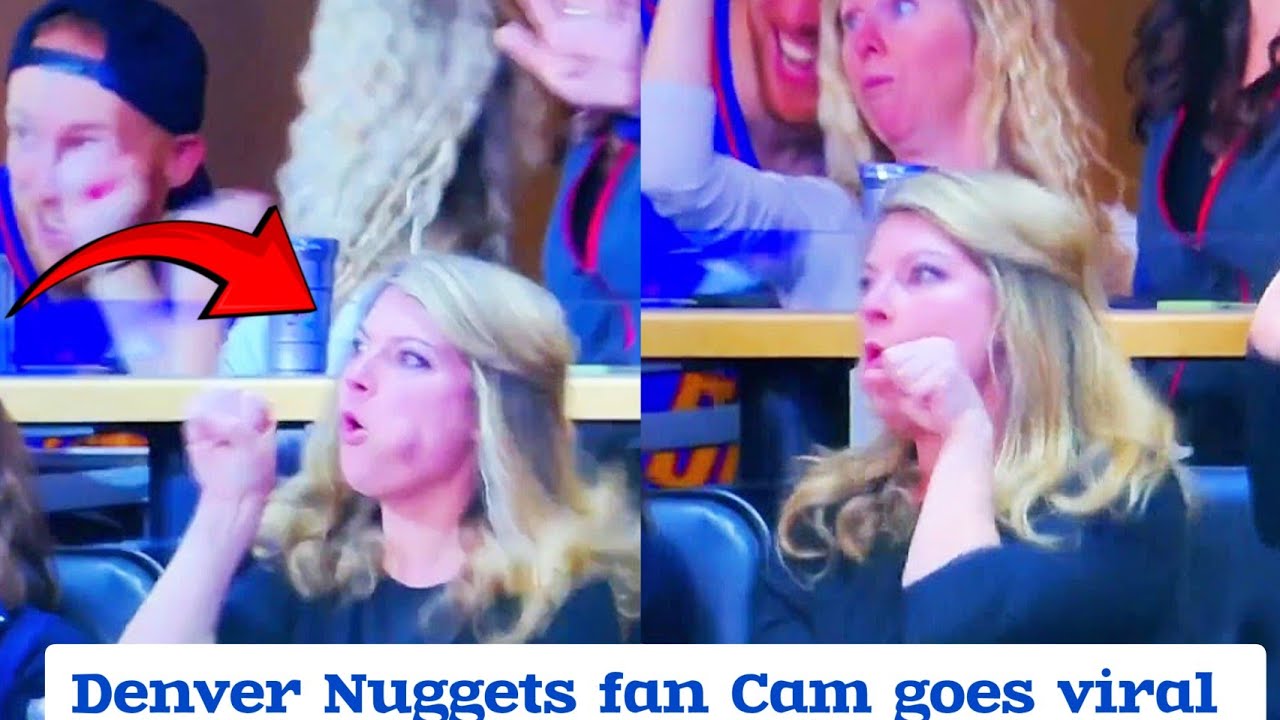 Denver Nuggets fan Cam Female goes viral after X-rated gesture on Fan ...