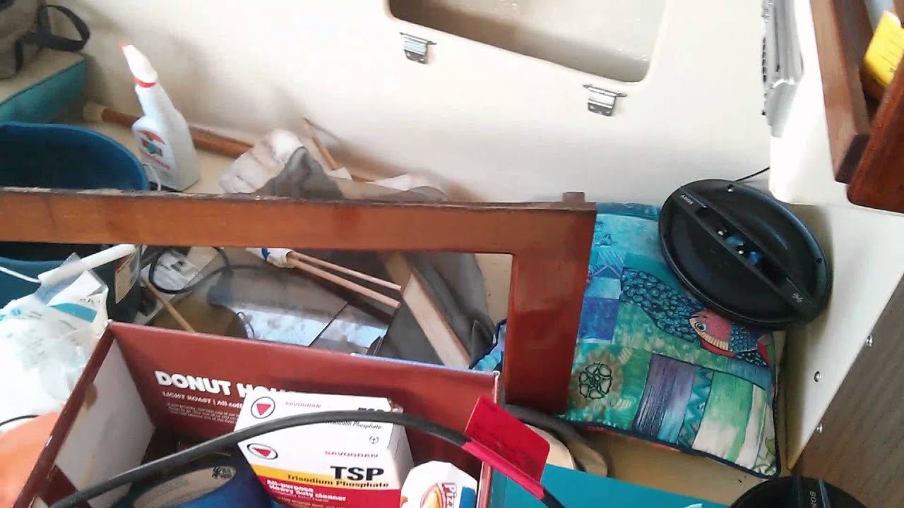 Pearson 30 Interior Update - YouTube