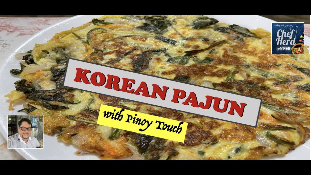 MADALI LANG PALA GUMAWA NG KOREAN PANCAKE (PAJUN). - YouTube