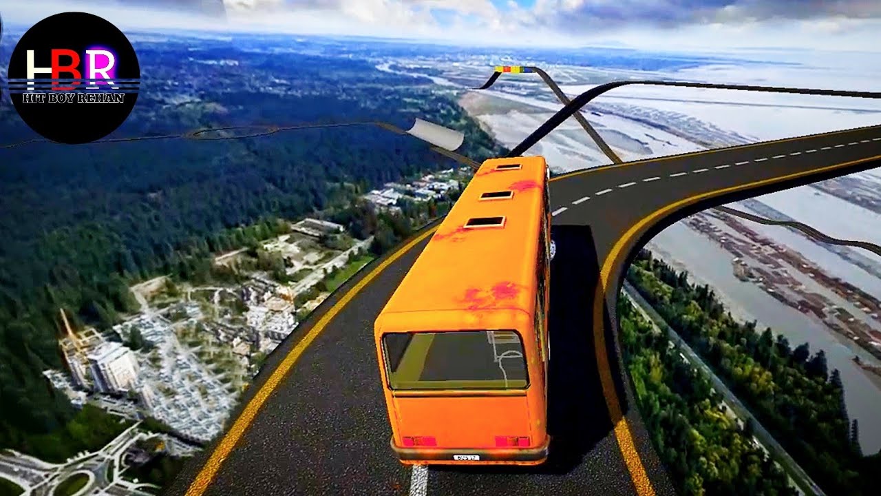 IMPOSSIBLE TRACKS BUS STUNTS SIMULATOR DRIVING GAME HIGH GRAPHICS ...