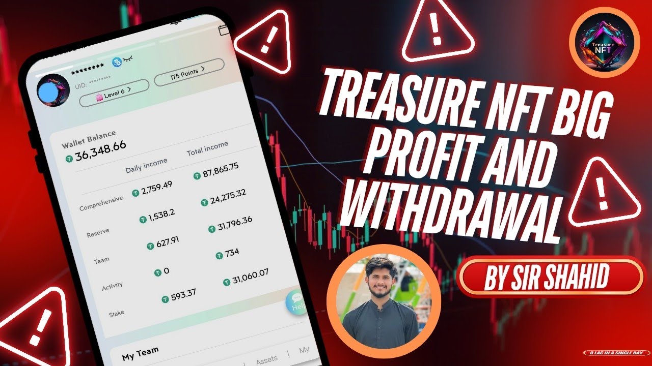 How To Earn Money In Treasure NFt | Nft Big Withdrawal | Treasure NFt ...