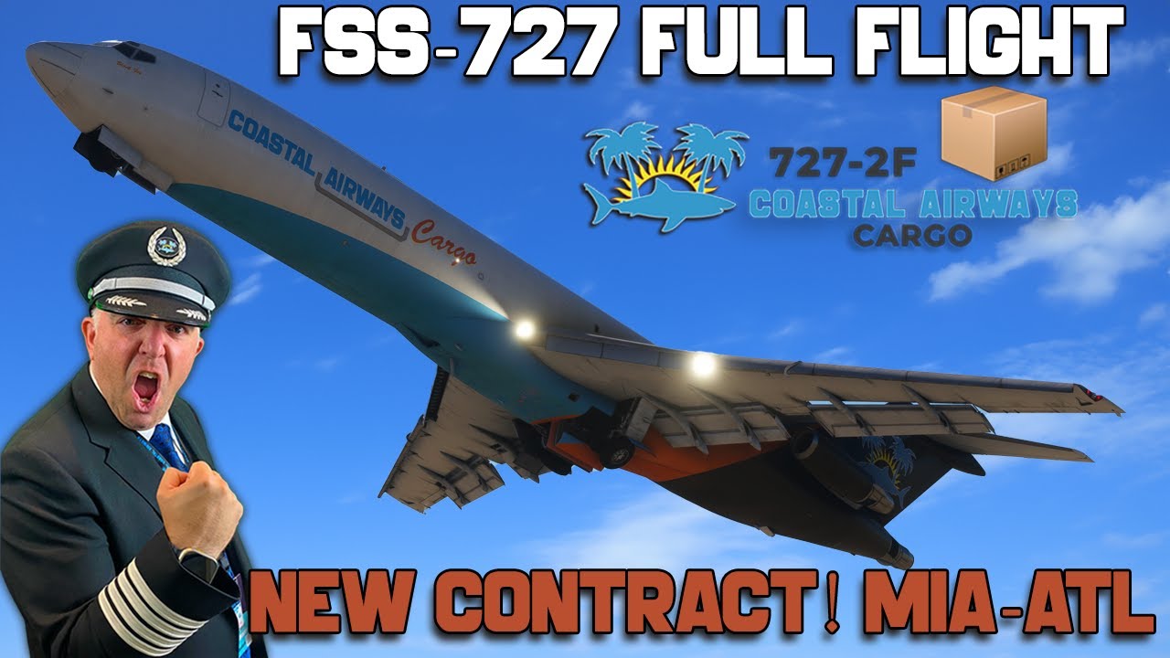 Experience FSS 727 Cargo Mastery in MSFS - Live Stream! - YouTube