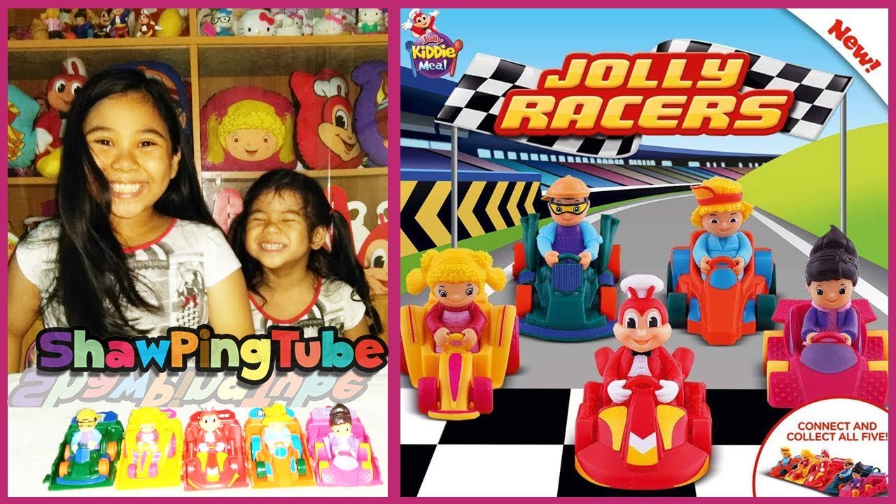 2018 Jollibee Jolly Kiddie Meal Jolly Racers Complete Set - YouTube