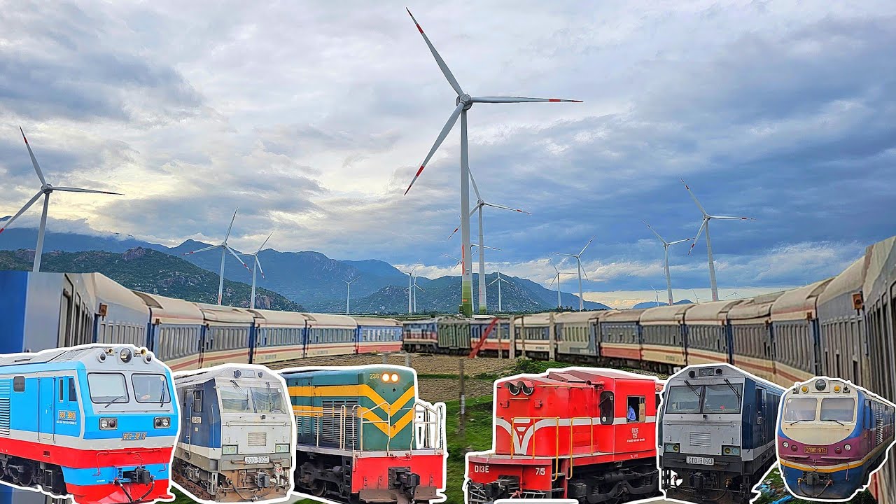 Hành Trình Trên Đoàn Tàu Hỏa SE7 Từ Diêu Trì - Sài Gòn (P2) Ngắm Đoàn ...