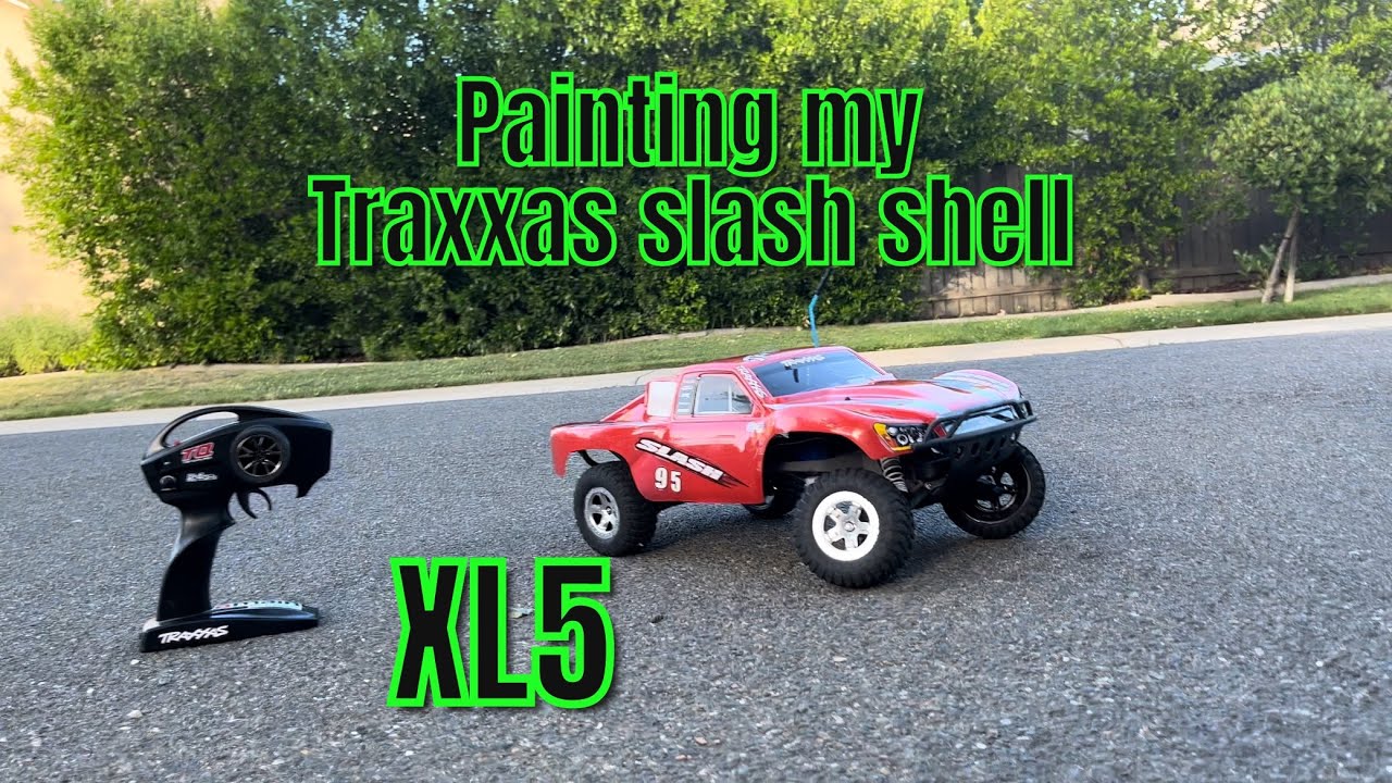 Painting My RC Car Shell! - YouTube
