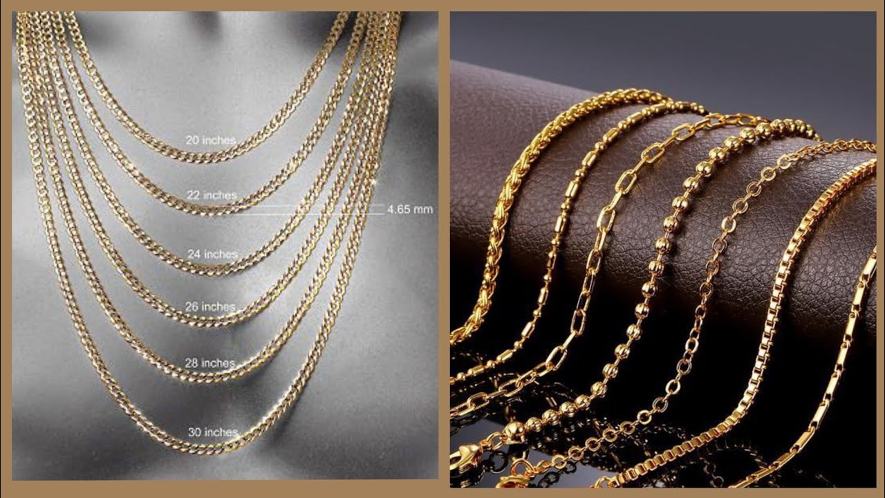Latest Gold Chains Designs (2020) light weight daily use Gold chain ...