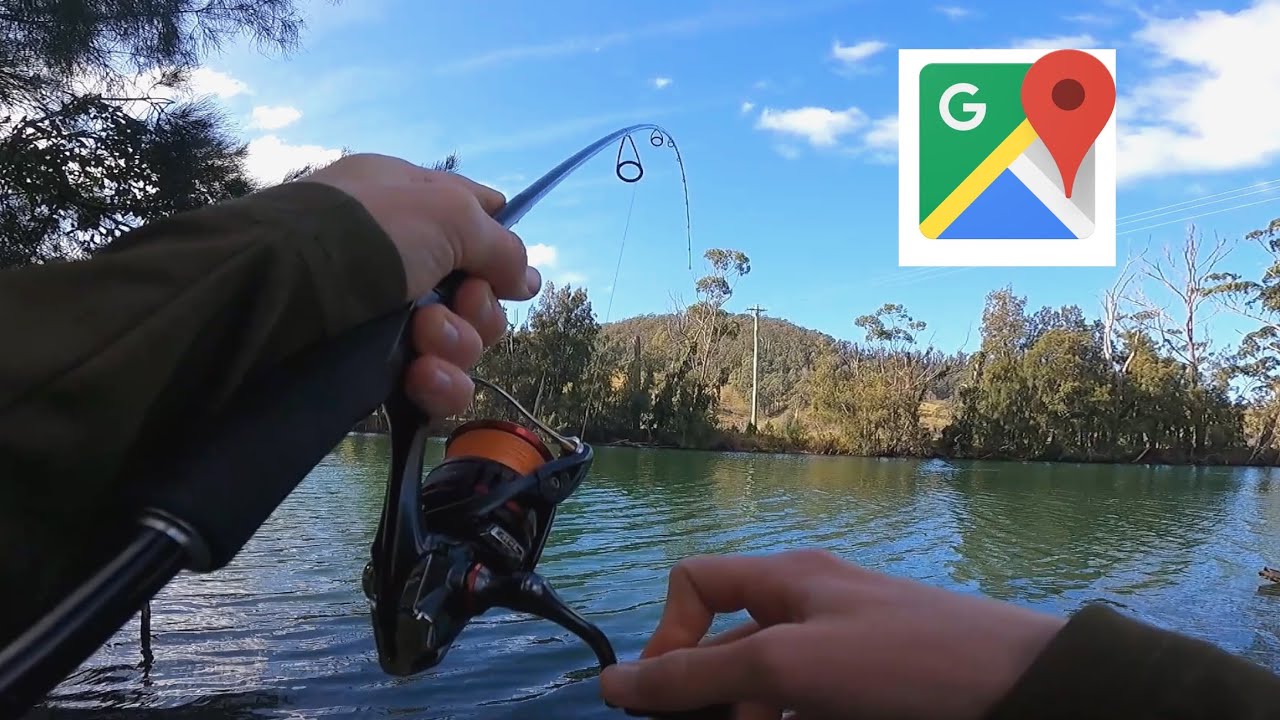 Using Google Maps To Find New Fishing Ground (Surprising) - YouTube