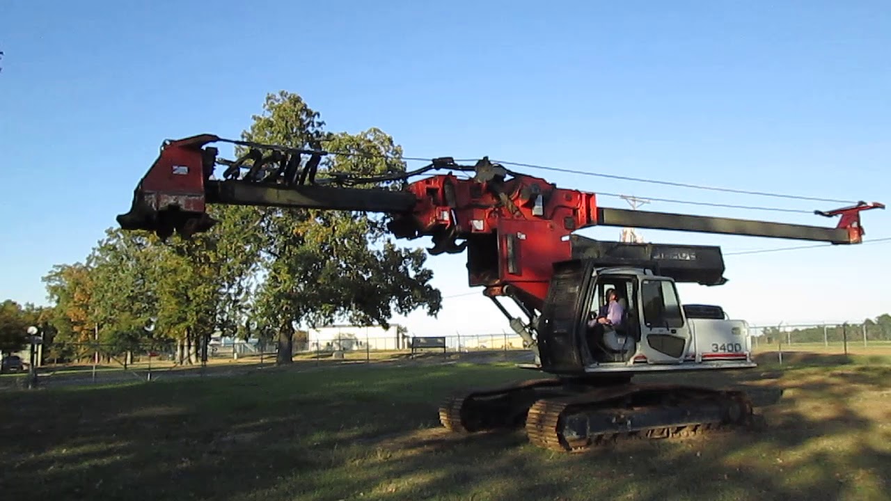 1998 3400 Link Belt / Delimber - YouTube