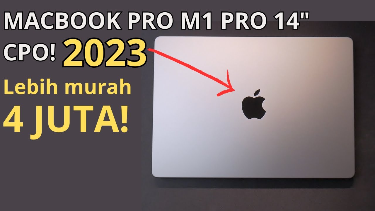 Unboxing Macbook Pro M1 Pro 14 CPO Juli 2023, HEMAT SAMPAI 4 JUTAAN ...