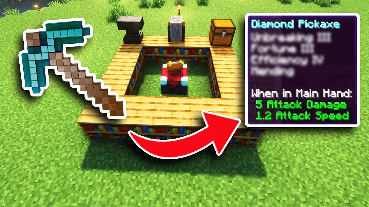 I made the perfect pickaxe in Minecraft! - Minecraft Let's Play Pt 3 ...