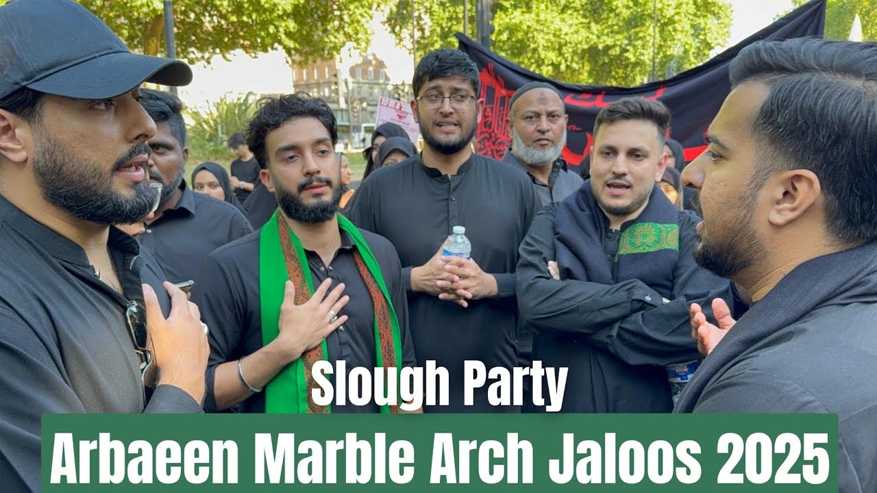 🏴 Arbaeen Marble Arch London Full Jaloos 2025 | Slough Party | Full 2 ...