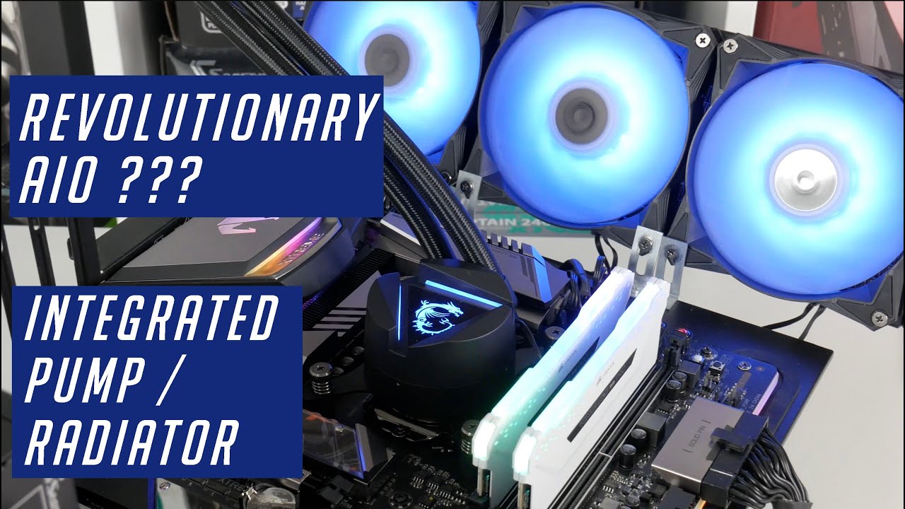 MSI MAG CoreLiquid 360R - Revolutionary AIO Design? - YouTube