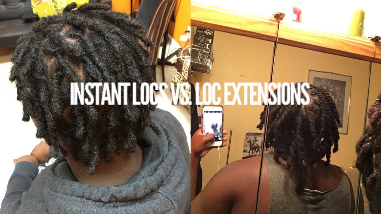 I Had INSTANT LOCS and LOC EXTENSIONS?! | My Experience - YouTube
