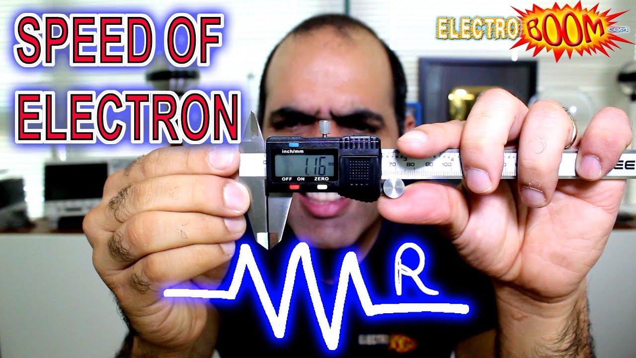 Speed of Electrons – What’s a Resistor (ElectroBOOM101-004) - YouTube