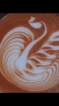 Making Swan latte art | amazing skill | practice and learning | barista - YouTube