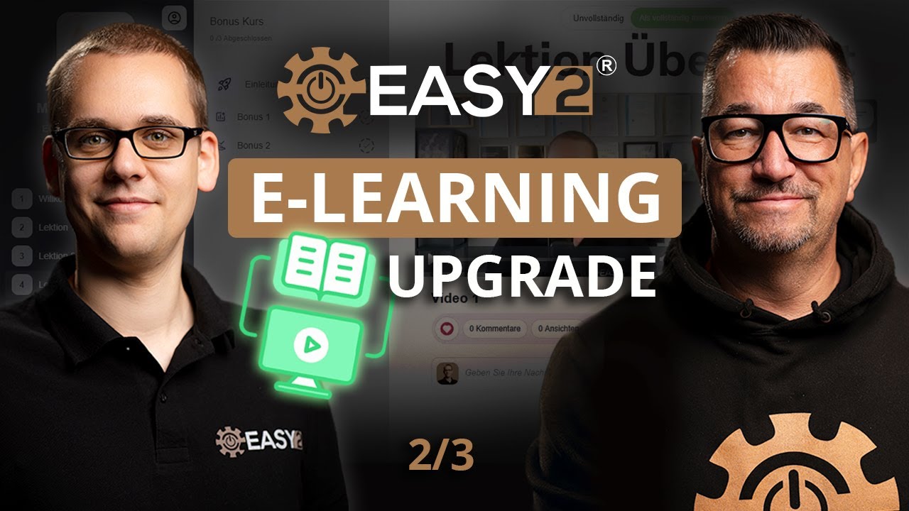 Next-Level E-Learning - EASY2 Neue Funktionen (Teil 2/3) - YouTube