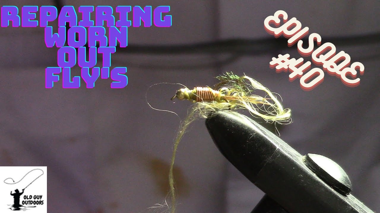 DON'T THROW AWAY YOUR USED FLYS--repair your fly's for fly fishing ...