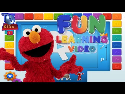 Elmo Love's ABC & More (Fun Learning Video 48) - YouTube