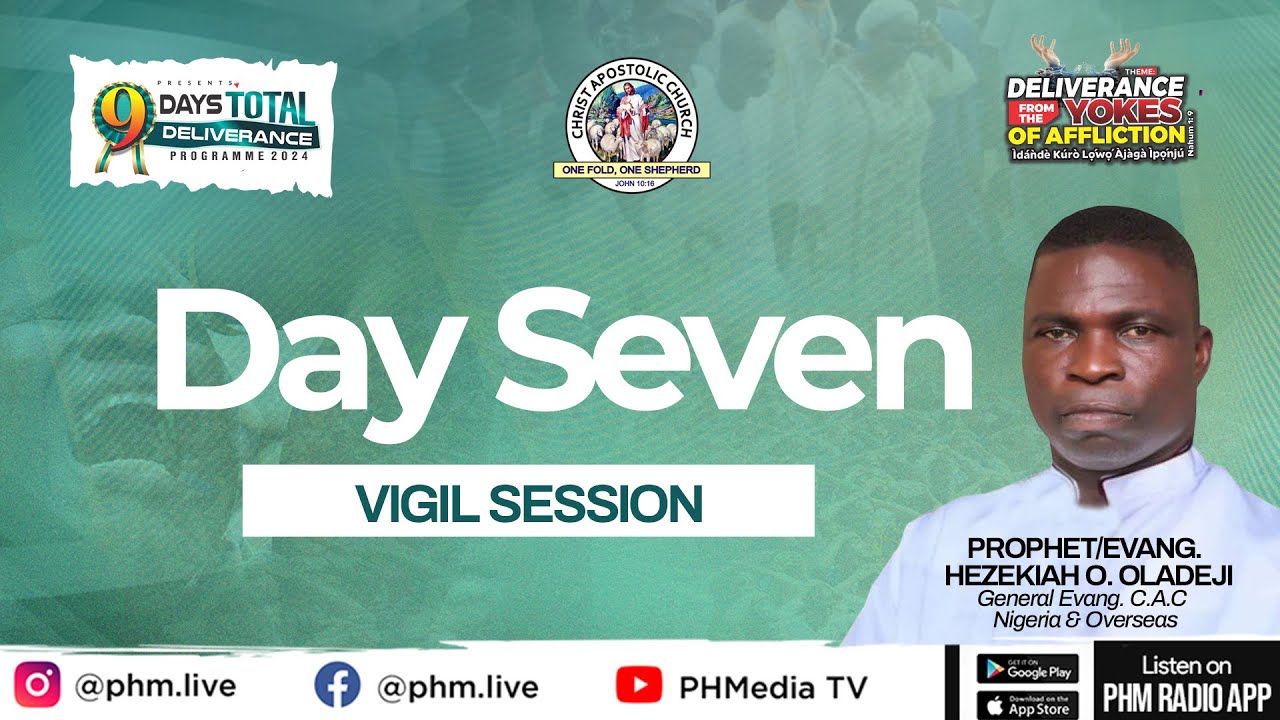 ANNUAL 9 DAYS TOTAL DELIVERANCE 2024 EDITION || DAY 7 - CACMA ANNIVERSARY - YouTube