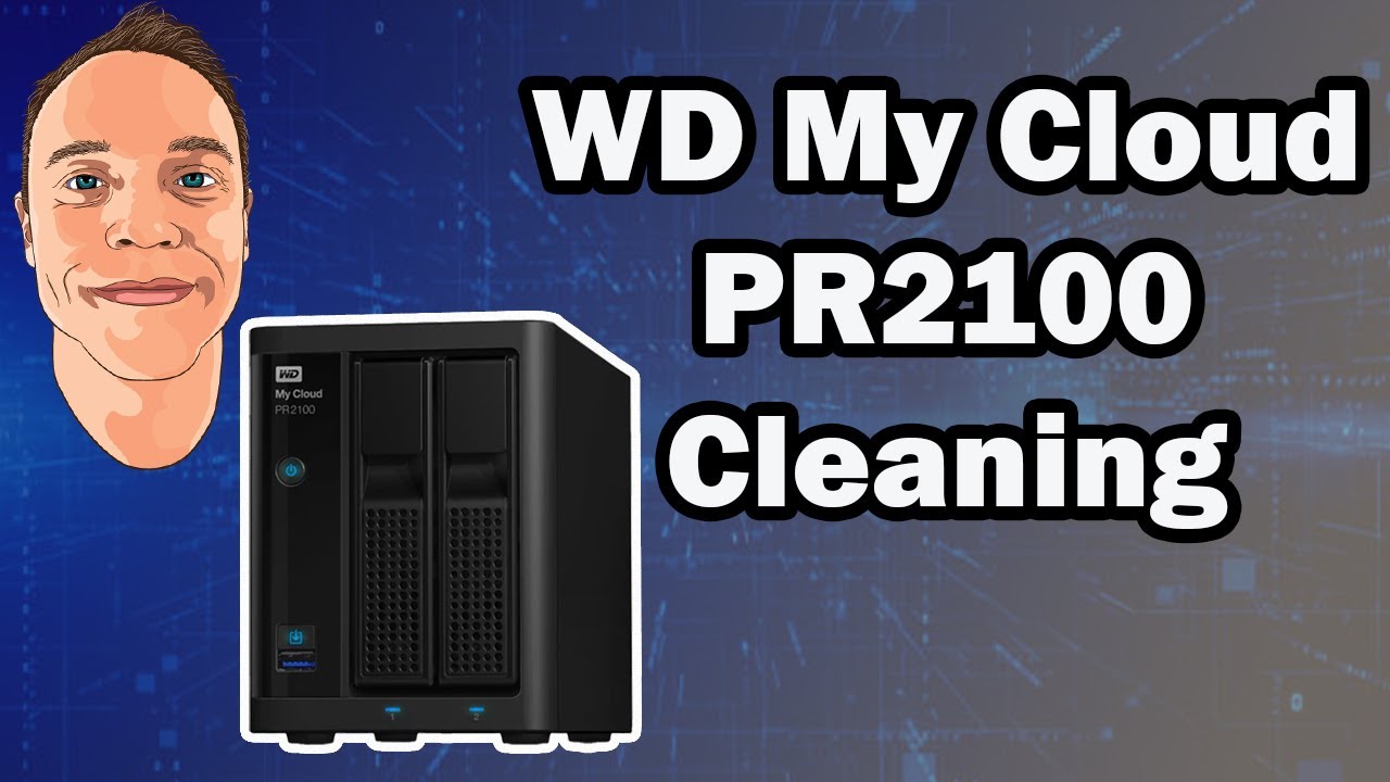 WD My Cloud PR2100 Cleaning - YouTube