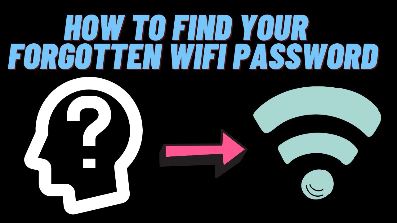 How to find Your forgotten WiFi Password - YouTube
