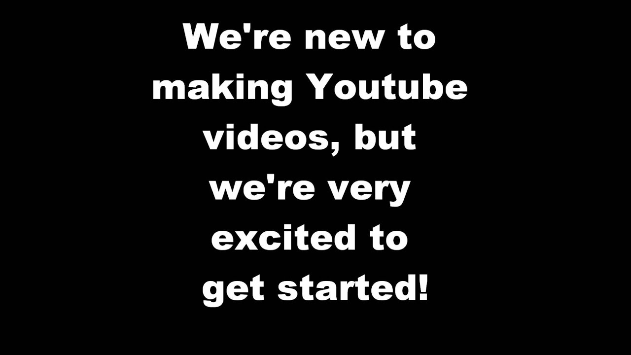 Introduction to our channel! - YouTube