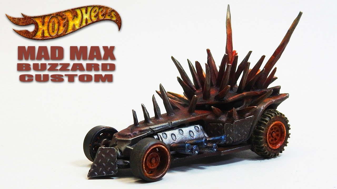 Hot Wheels Mad Max Buzzard Custom 2020 Ratical Racer - YouTube