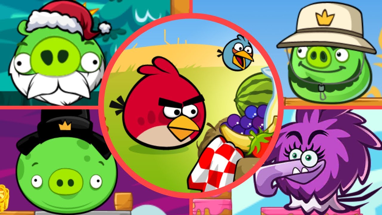 Angry Birds Maker Seasons 6 - All Bosses (Luta dos Bosses) - YouTube