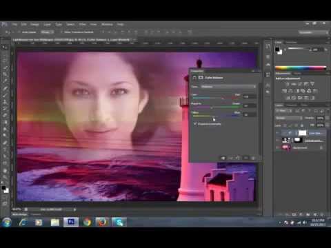 How to Merge two Photos and Give Similar Effects - YouTube