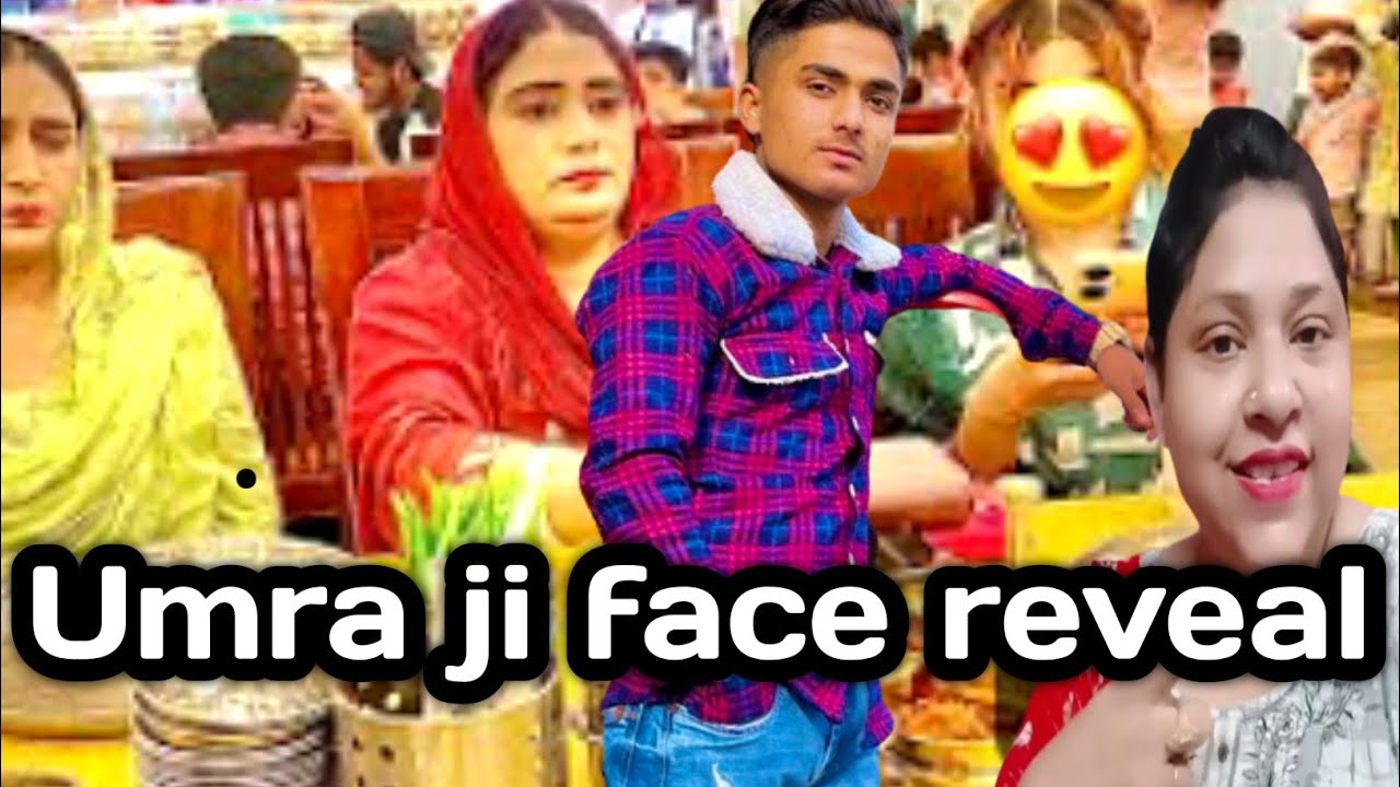 dekh lijiye umra Ji Ka chehra, face reveal - YouTube