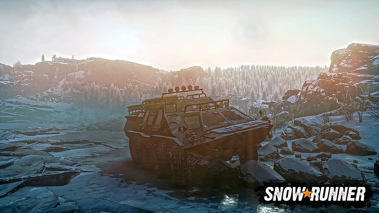 SnowRunner - Yeni Arazi Keşfine Çıkıyoruz - Imandra Map #snowrunner ...