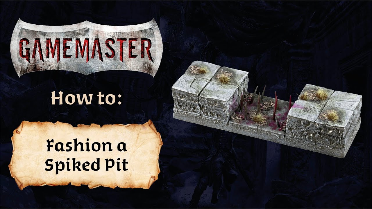 GAMEMASTER: How To Fashion A Spiked Pit - YouTube
