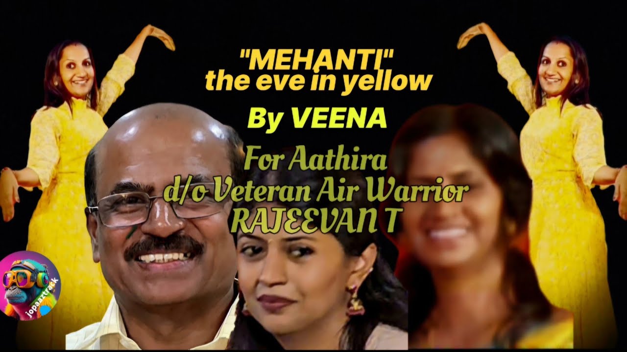 a classic presentation by VEENA for AATHIRA d/o Veteran Air Warrior ...