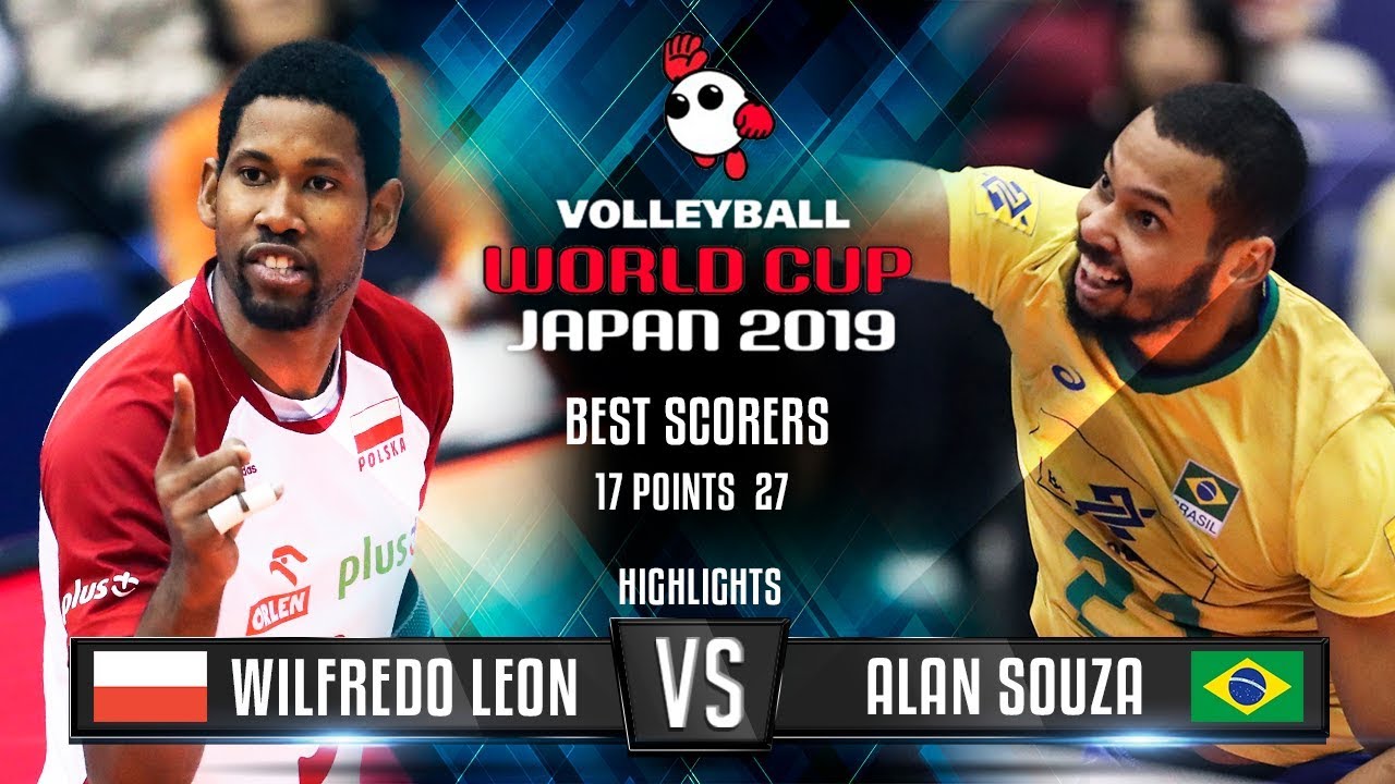 Highlights | Poland vs. Brazil | Wilfredo Leon vs. Alan Souza | World ...