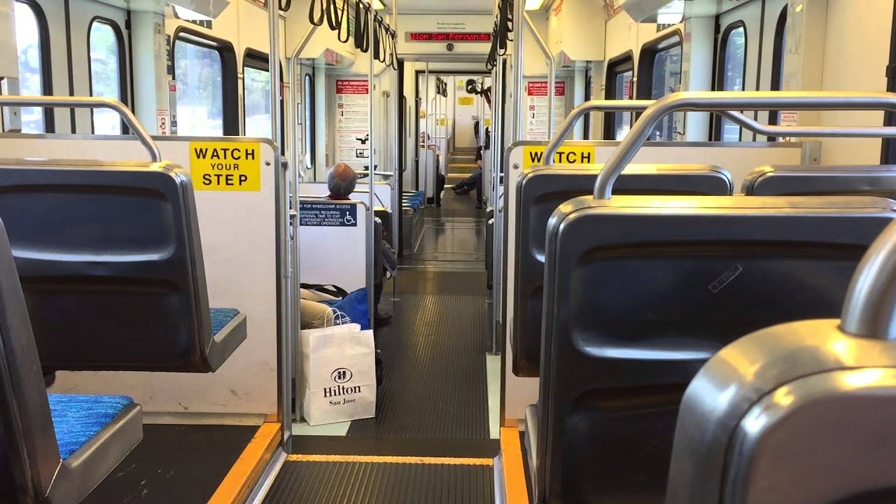 Valley Transportation Authority HD 60fps: Riding VTA Light Rail Train ...