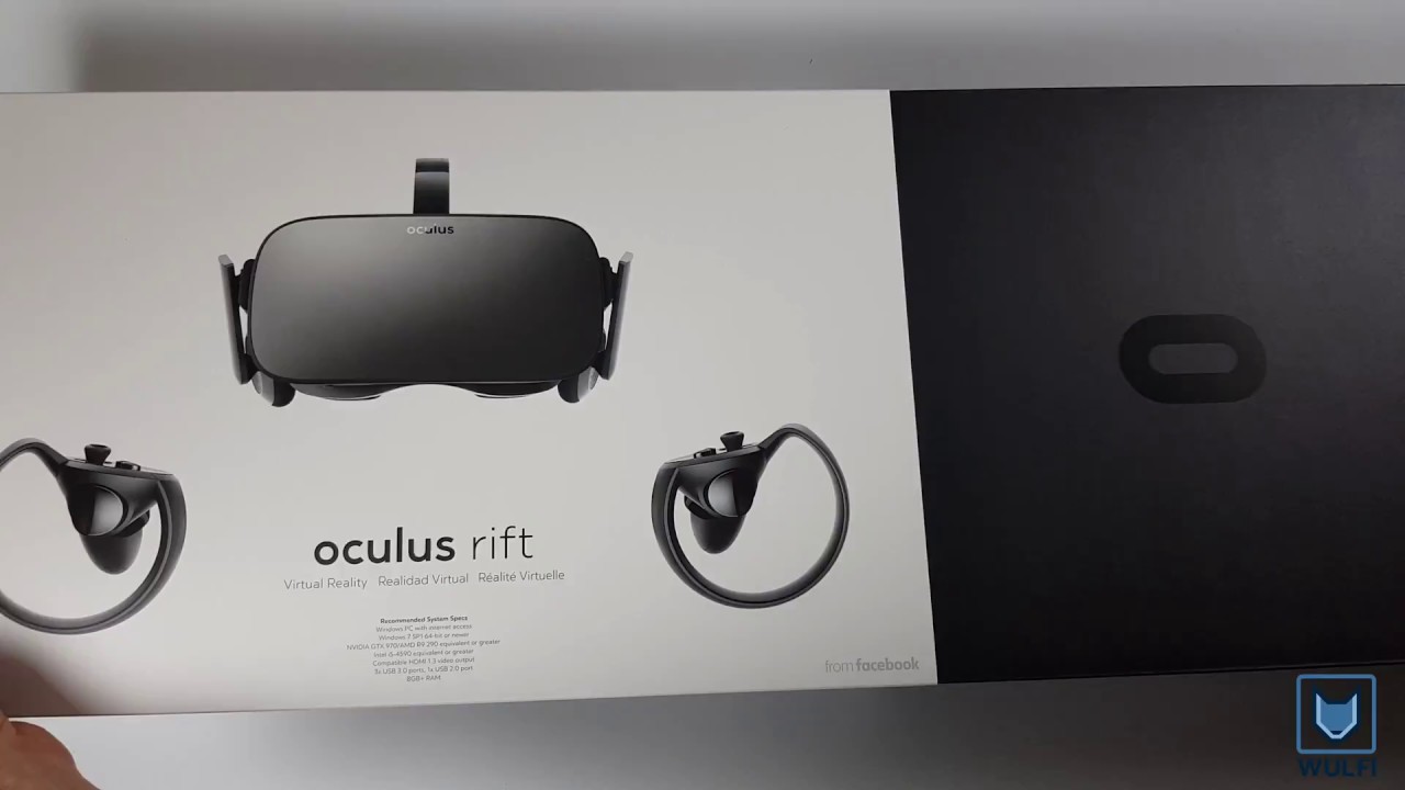 Virtual Reality from Facebook - Oculus Rift unboxing ASMR - YouTube