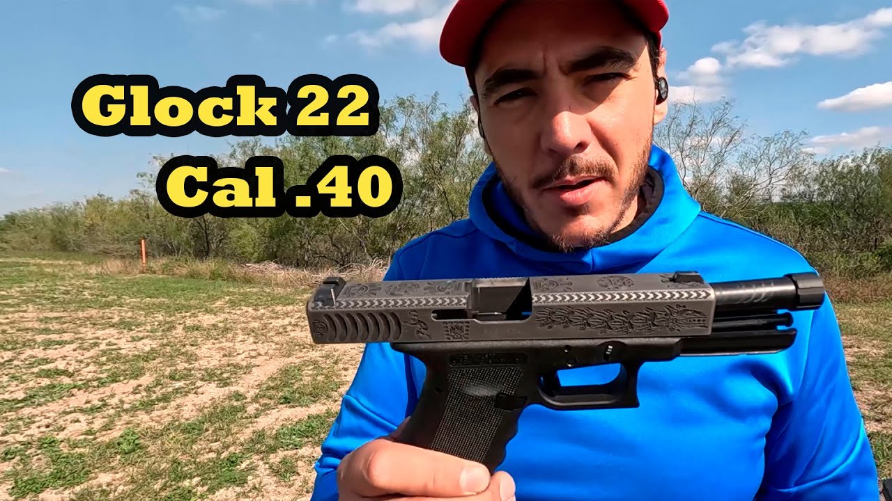 Glock 22 cal 40 con un diseño que me recuerda MExico - YouTube