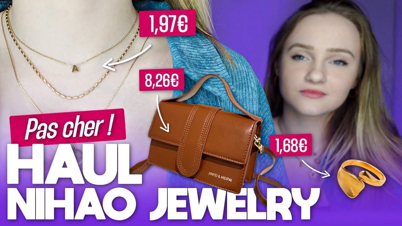 NIHAO JEWELRY I BIG HAUL bijoux, vêtements, sacs, pas cher ! - YouTube