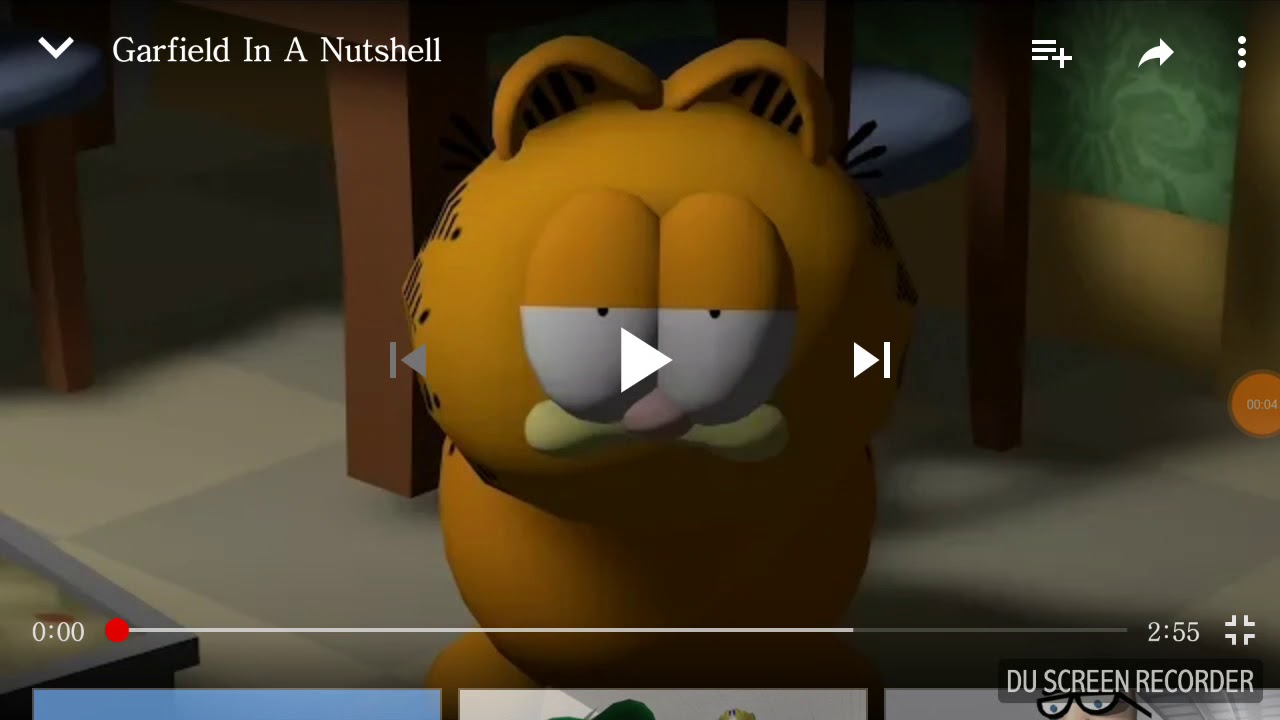Garfield in a nutshell reaction (UNFINISHED) - YouTube