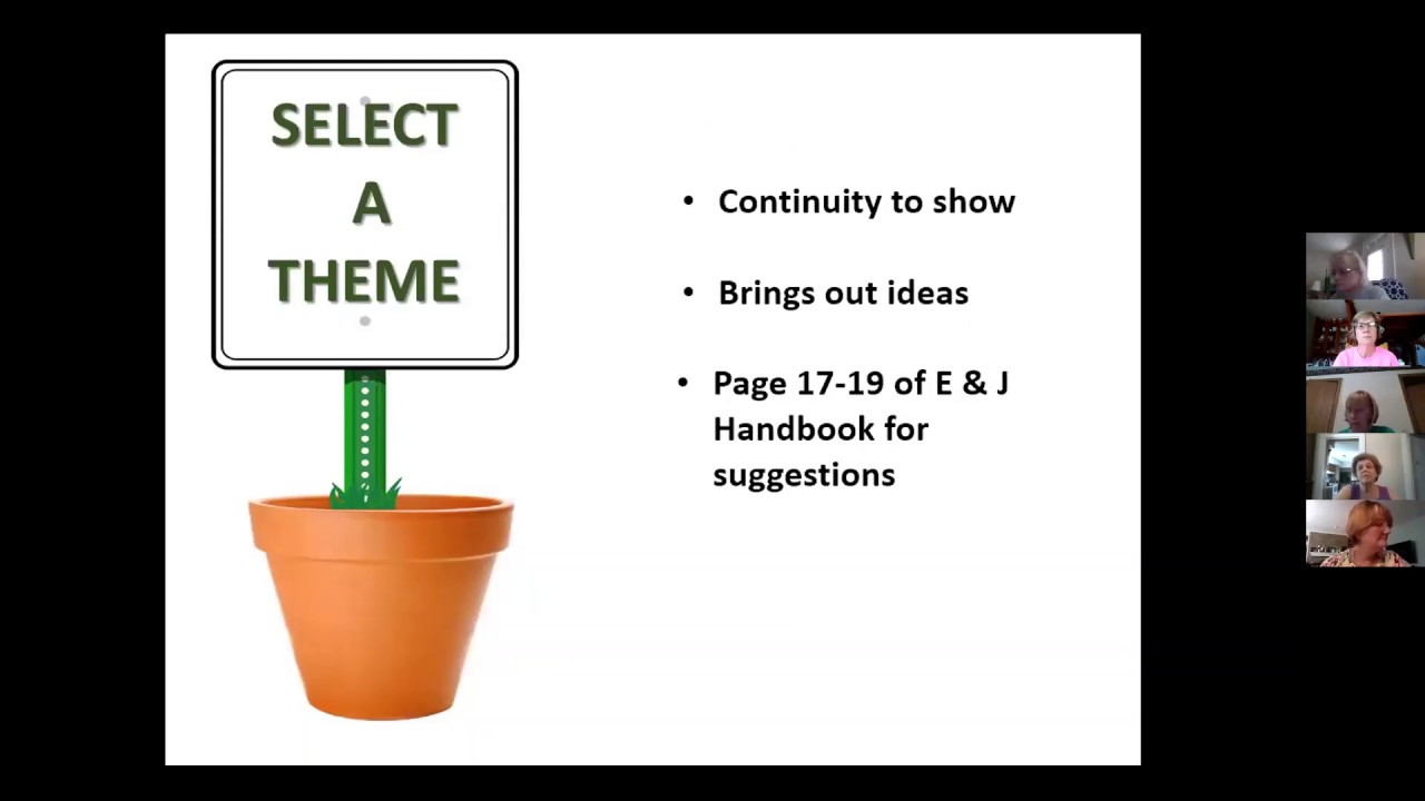 FLOWER SHOW SCHEDULE WRITING by Barb Myers for Ohio Association of ...