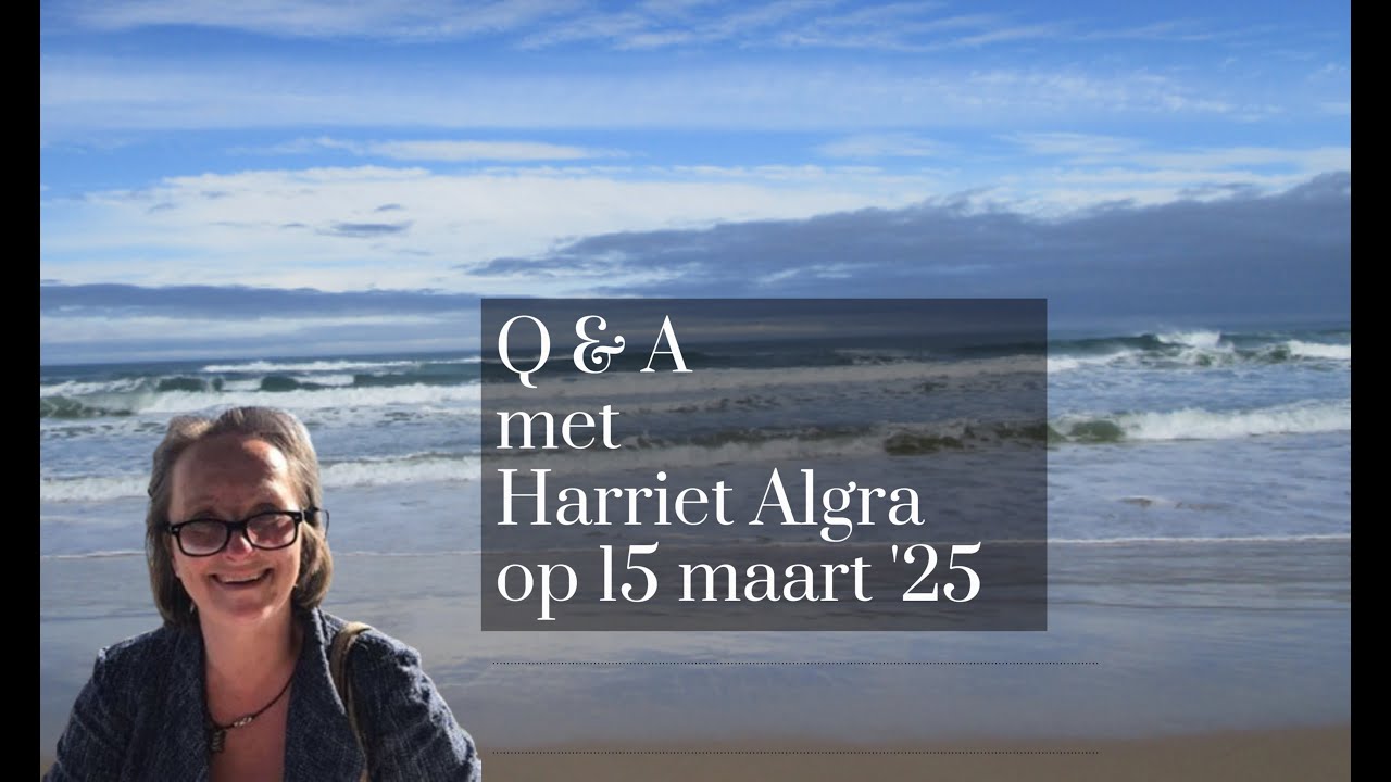 Q & A met Harriet Algra op 15 maart 2025 - YouTube