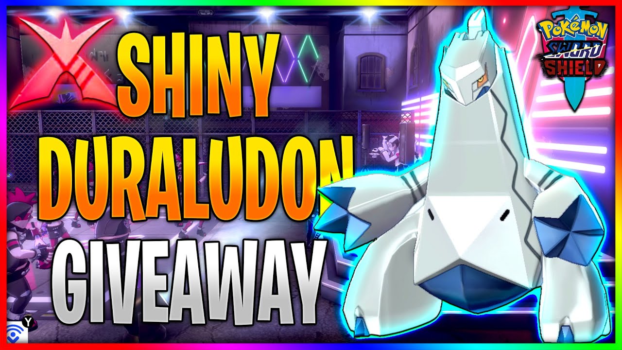 Shiny GIGANTAMAX Duraludon Giveaway | Pokémon Sword & Shield - YouTube