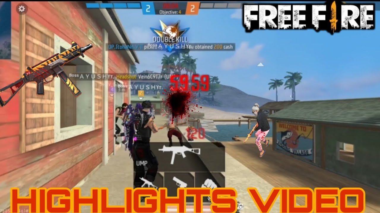 ff highlights full movement gameplay video#youtube #freefire #viral ...