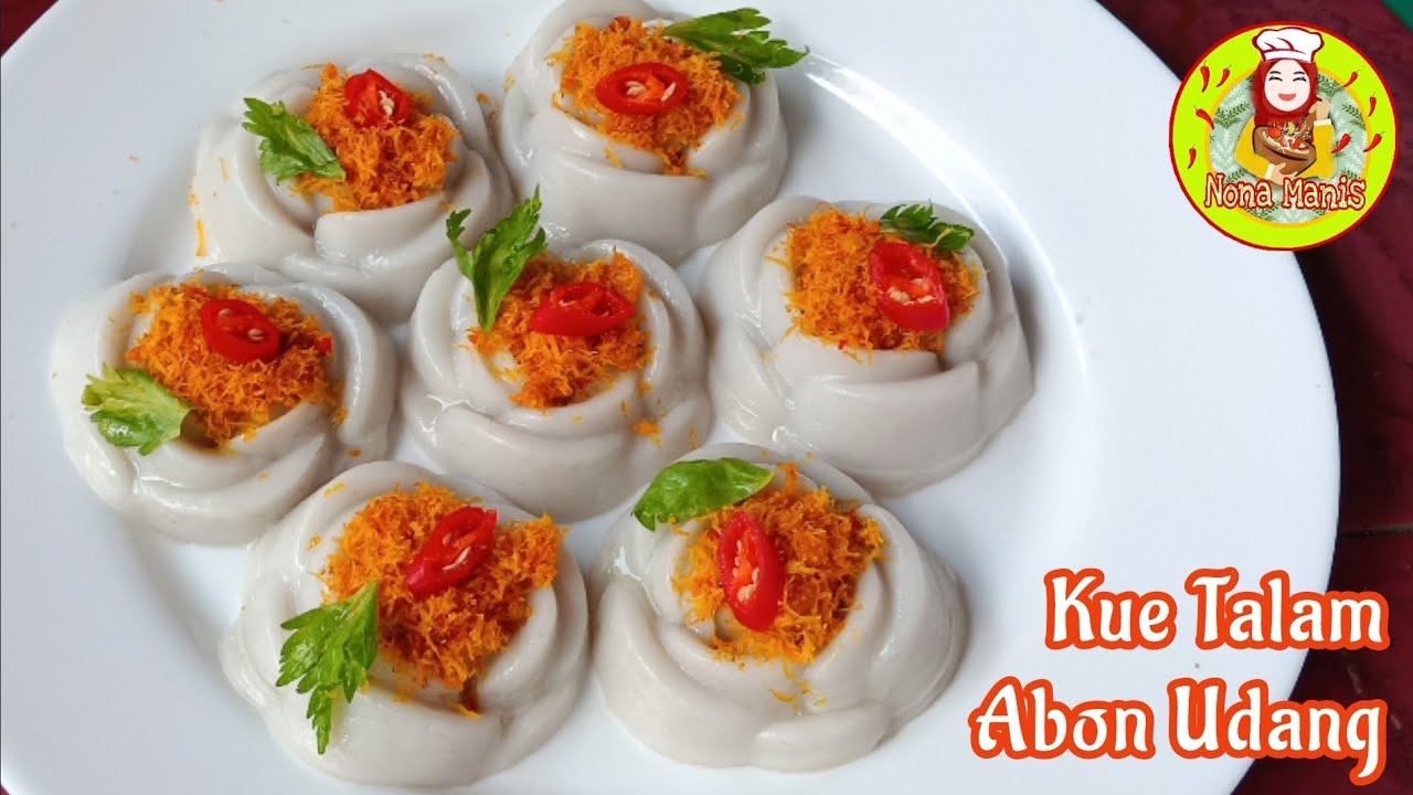 Ketagihan Buat Kue Ini Tiap Hari... | Kue Talam Abon Udang - YouTube