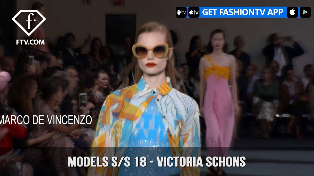 Victoria Schons Models Spring/Summer 2018 | FashionTV | FTV - YouTube