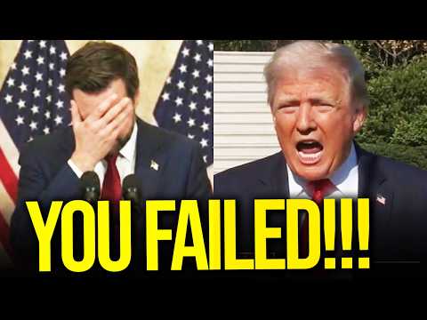 JD Vance SHAMED BY Trump for FAILING BAD